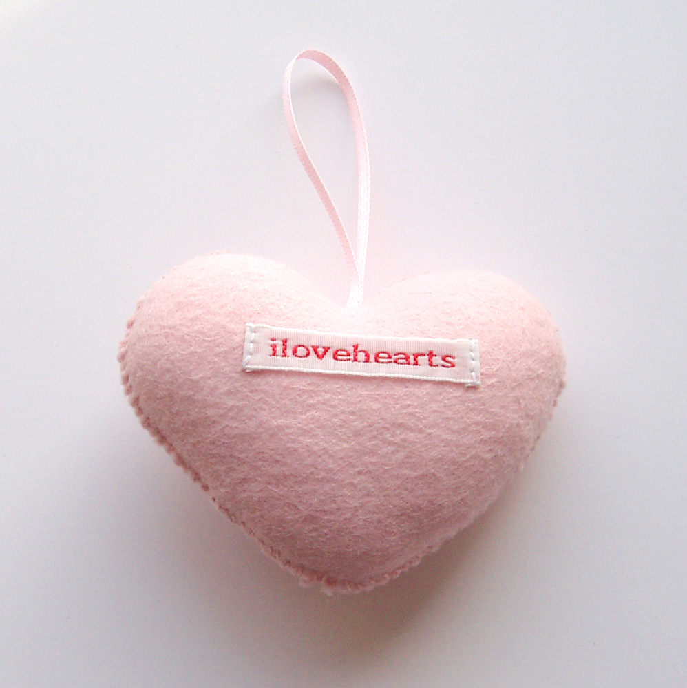 Baby Pink Love Heart With Heart Pin on Luulla